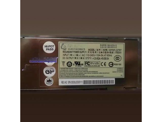 Click here for For EFRP-G757 750W Server Power Supply prices