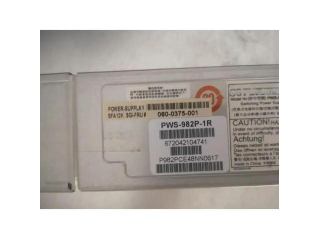 Click here for For server 980W power supply PWS-982P-1R 060-0375-... prices