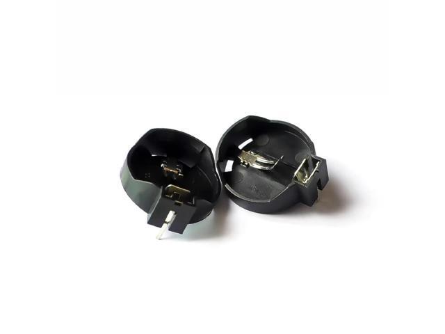 Click here for 10PCS 3V CR2032 CR2025 Coin Cell Holder Case Black... prices