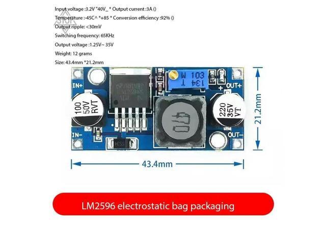 Click here for 1pcs LM2596 LM2596S DC-DC 4.5-40V adjustable step-... prices