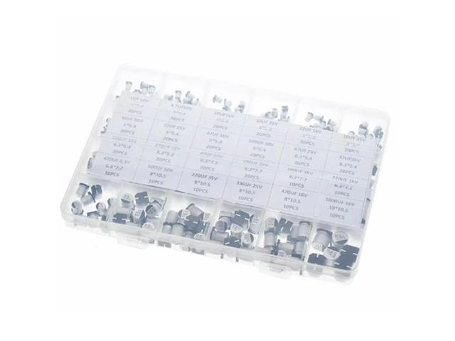 Click here for 400Pcs Aluminum Electrolytic Capacitors SMD Assort... prices