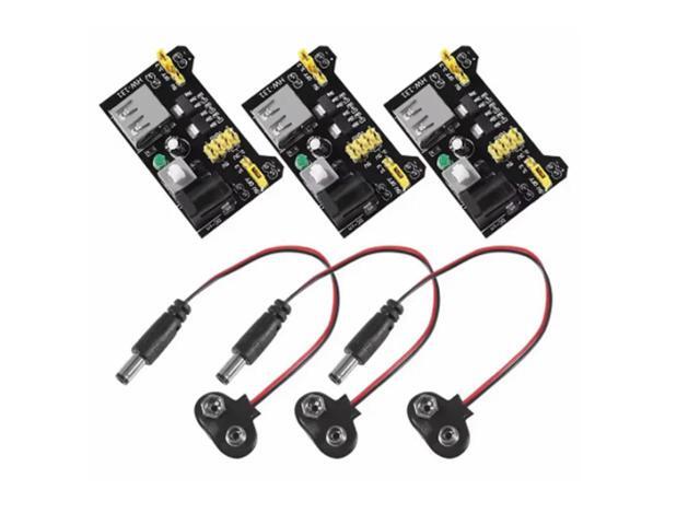 Click here for 3sets 3.3V 5V MB102 Solderless Breadboard Power Su... prices