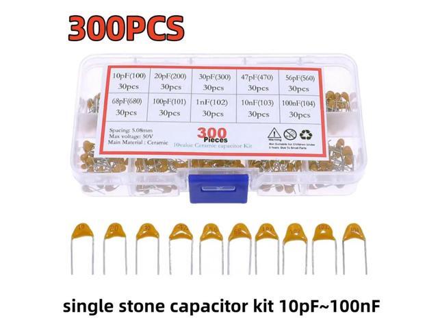 Click here for 300PCS 10values * 30PCS single stone capacitor kit... prices