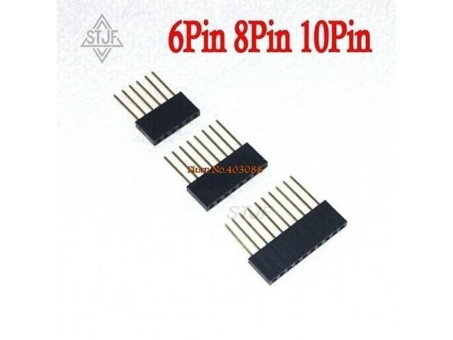 Click here for 60PCS 2.54MM 6Pin 8Pin 10Pin 10MM Long Needle Fema... prices