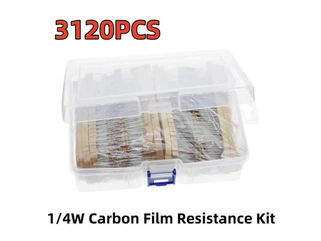Click here for 3120PCS 156 Values * 20PCS 0.25W 1/4W Carbon Film... prices