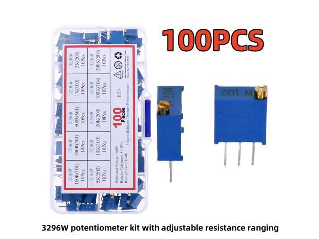 Click here for 100PCS 10values * 10PCS 3296W potentiometer kit wi... prices
