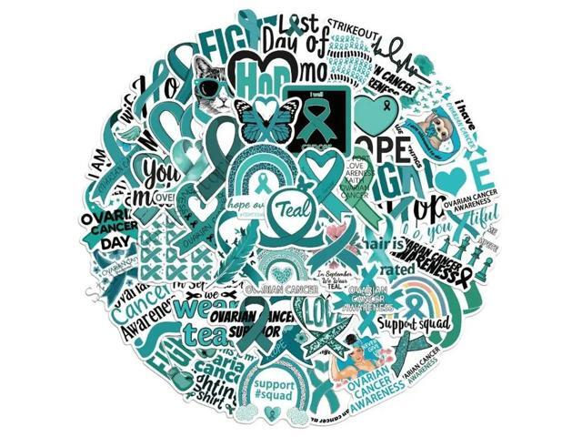 Click here for 50 Sheets Ovarian Awareness Sticker Laptop Decal D... prices