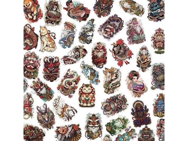 Click here for 50pcs Japanese Tattooing Art Sticker Waterproof an... prices