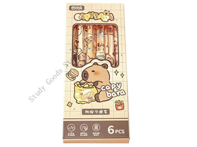 Click here for 6 Pcs 0.5mm Gel Pen Neutral Pen Capybara Erasable... prices