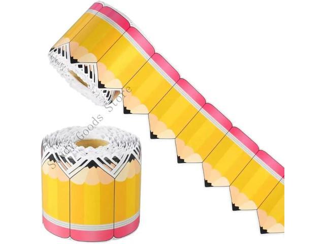Click here for Pencil Pattern Border Trim Wall Sticker 59ft for C... prices