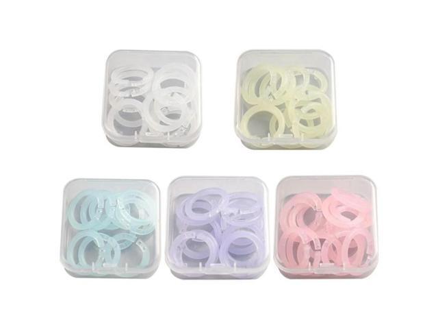 Click here for 100Pcs Colorful Binder Rings 15mm Diameter Book Ri... prices