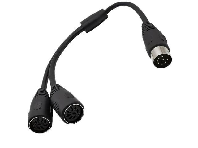Click here for 8 Pin Din Splitter Cable 1 Male to 2 Female Cable... prices