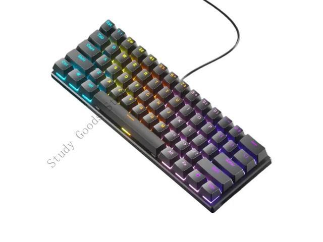 Click here for Portable 61 Key Mechanical Gaming Keyboard Cord LE... prices