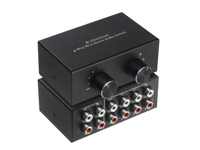 Click here for 4 Way Bi-Directional RCA Stereo Switch 2 In 4 Out... prices