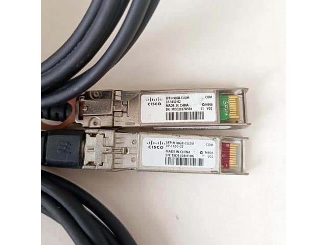 Click here for 10GBASE-CU 10Gb SFP SFP+ 2M Passive Cable 37-1430-... prices