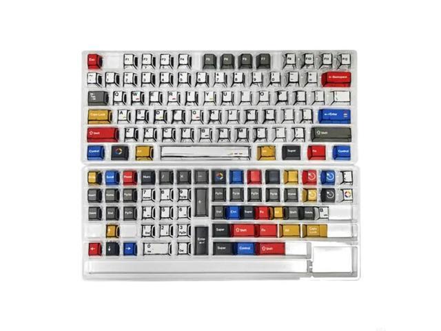 Click here for Color Keycap Set 136Keys Heat Sublimated Colorful... prices