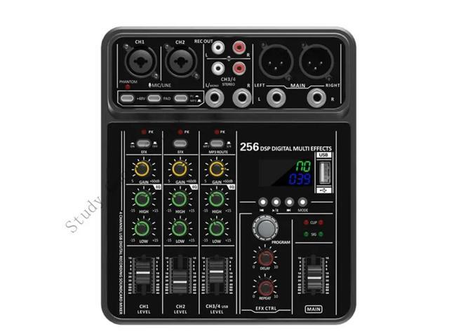 Click here for Professional Audios Mixer 4Input Channel Instrumen... prices
