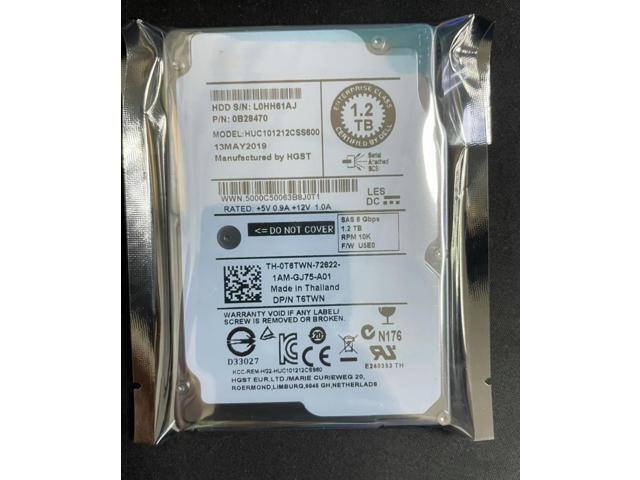 Click here for T6TWN FOR HGST 1.2TB 10K 2.5 SAS 6.0GB/s Enterpris... prices