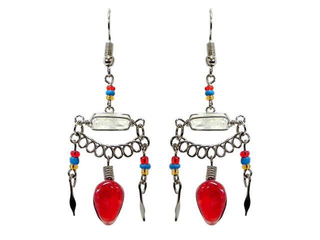 Click here for Horizontal Wire Wrapped Clear Quartz Crystal Teard... prices