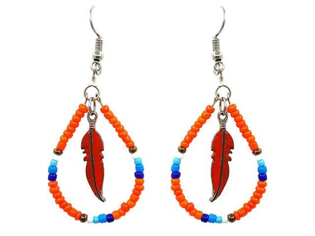 Click here for Native American Inspired Teardrop Shaped Seed Bead... prices