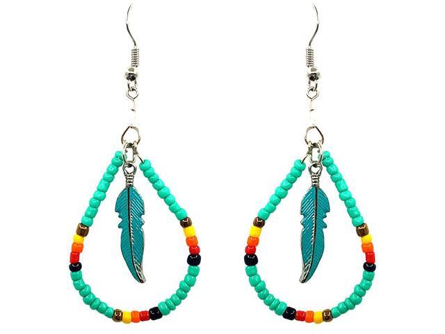 Click here for Native American Inspired Teardrop Shaped Seed Bead... prices