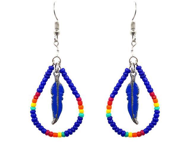 Click here for Native American Inspired Teardrop Shaped Seed Bead... prices
