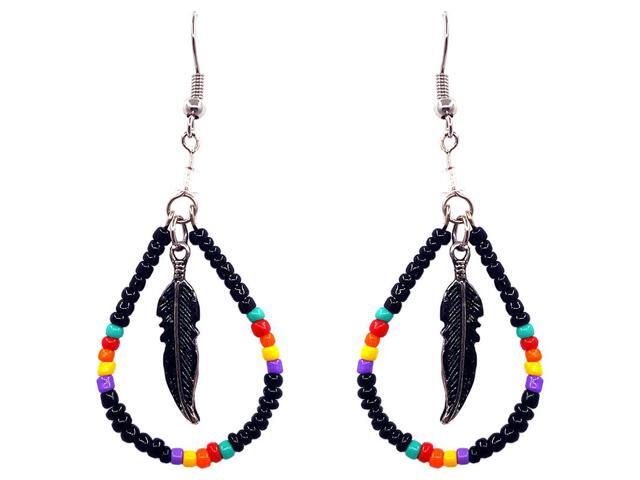 Click here for Native American Inspired Teardrop Shaped Seed Bead... prices