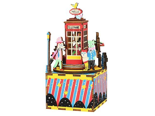 Click here for DIY 3D Music Box Puzzle - Phone Booth - 71pcs prices