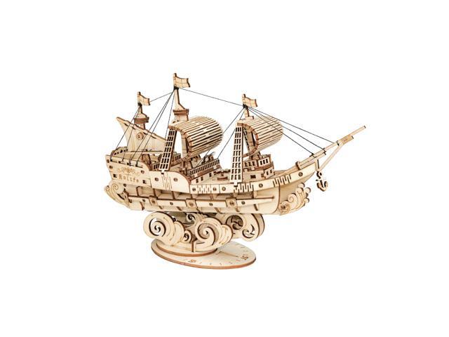 Diy 3D Wood Puzzle - Sailing Ship - 118pcs - Open Miscellaneous