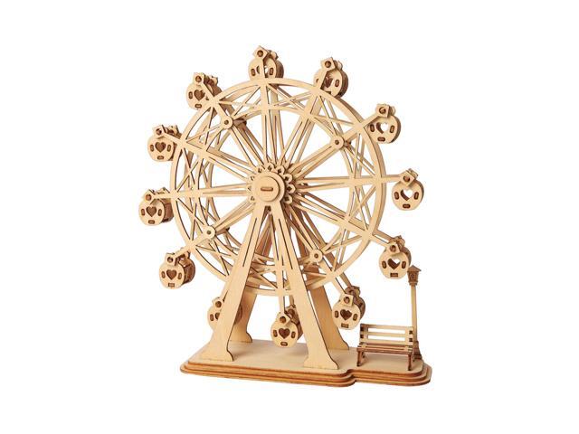 Click here for Diy 3D Wood Puzzle - Ferris Wheel - 120pcs - Open... prices