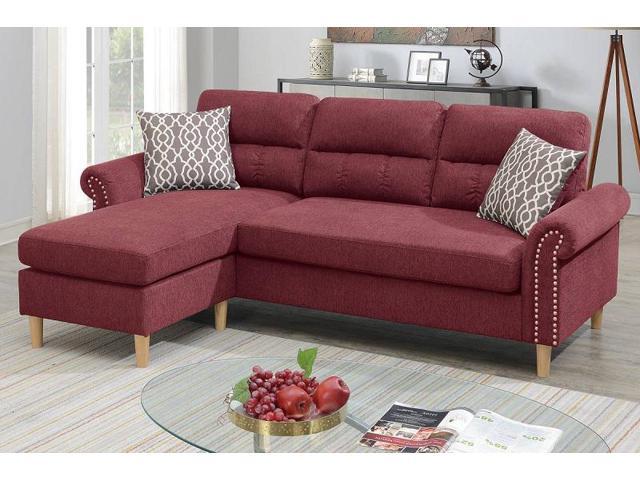 Click here for Maia 2-Piece Sectional Sofa Upholstered in Paprika... prices