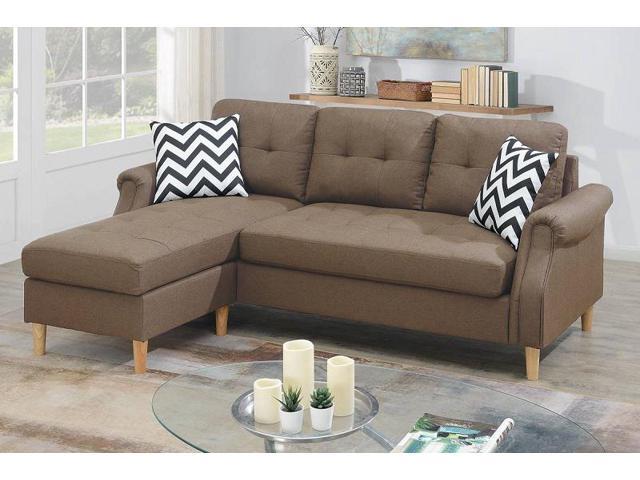Click here for Florra Reversible Sectional Sofa Set Upholstered i... prices