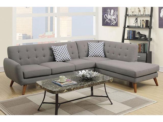 Click here for Ayrum 2-Piece Sectional Sofa Upholstered in Grey P... prices