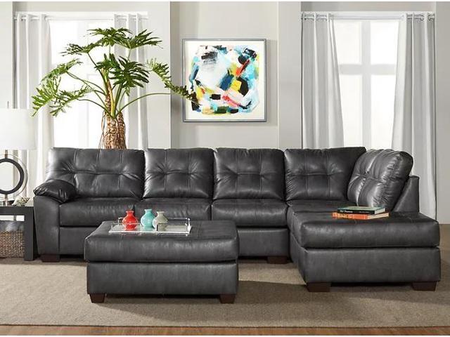 Click here for Reine 2 Piece Living room Sectional Sofa Set in Gr... prices