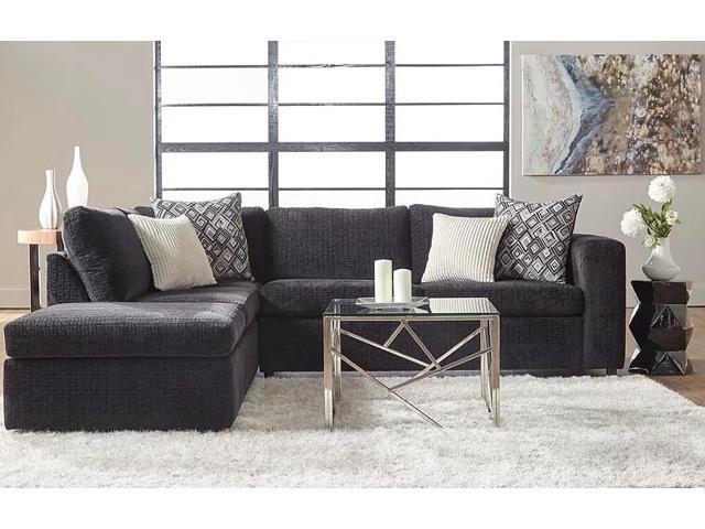 Click here for Colmar 2 Piece Living room Sectional Sofa in Ebony... prices