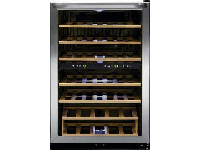 Click here for Frigidaire - 45 Bottle Two-Zone Wine Cooler - Stai... prices