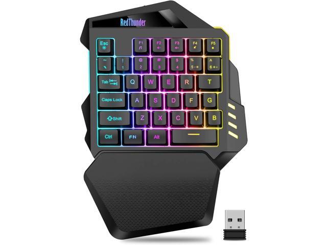 Click here for RedThunder Wireless One-Handed Gaming Keyboard  2.... prices