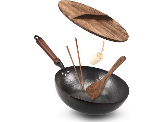 Click here for Wok Pan 12.5  Woks and Stir Fry Pans with lid  Car... prices