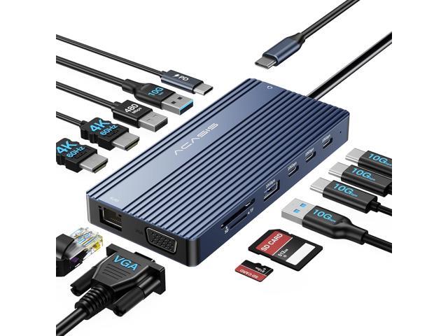 Click here for USB C Docking Station Dual HDMI Monitor  Laptop Do... prices