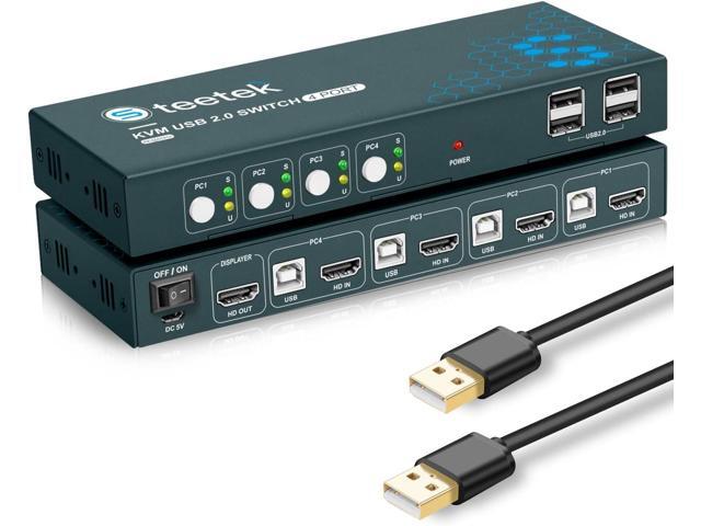 Click here for HDMI 4 Port Kvm Switch Box for 4 Computers Share 1... prices