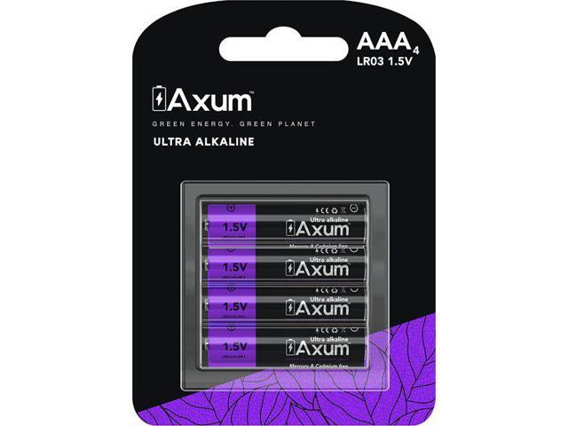 Click here for Axum Ultra Alkaline AAA Batteries 4-Pack - LR03  1... prices