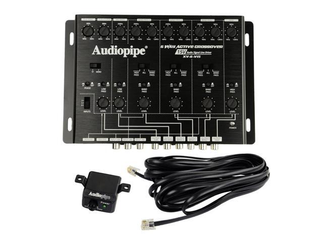 Click here for Audiopipe 6 Way Crossover 8 Ch. Input 12 Ch. Outpu... prices