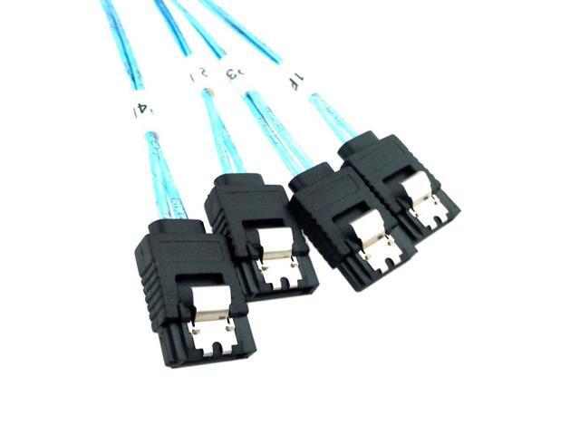 Click here for Internal Mini SAS SFF-8643 Host to 4 SATA 7pin Tar... prices