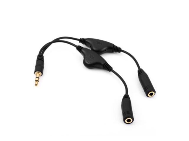 Click here for 3.5mm Stereo Male to Double 3.5mm Female Audio Hea... prices