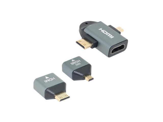 Click here for 3pcs/set Micro Mini HDMI Male to HDMI-compatible 1... prices