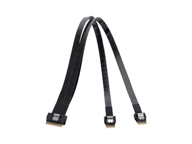 Click here for PCI-Express Cable SFF-8654 8i 74Pin Male to Dual S... prices