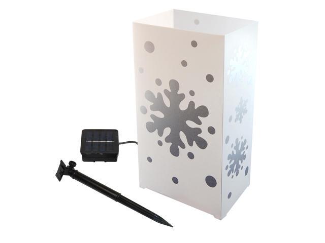 Click here for Solar Powered Luminaria Kit  Snowflake - Set of 6 prices