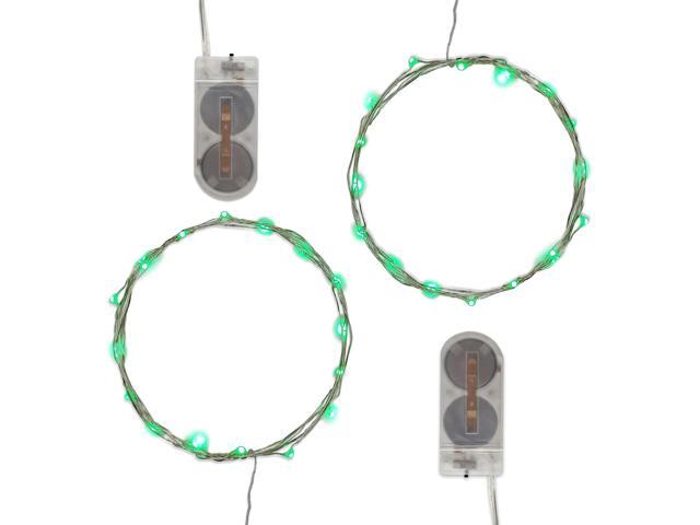 Click here for Battery Operated LED Fairy String Lights  Green -... prices