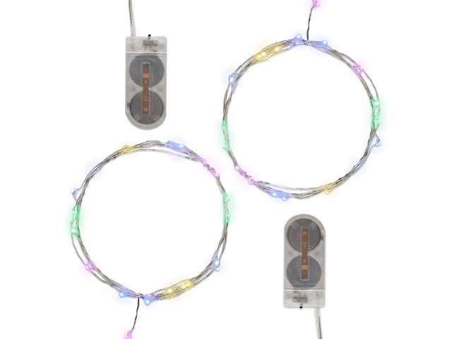 Click here for Battery Operated LED Fairy String Lights  Multicol... prices