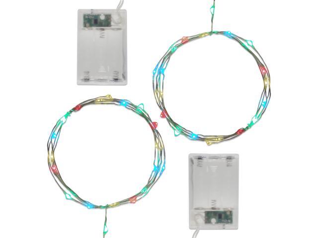 Click here for Battery Operated LED Fairy String Lights  Multicol... prices